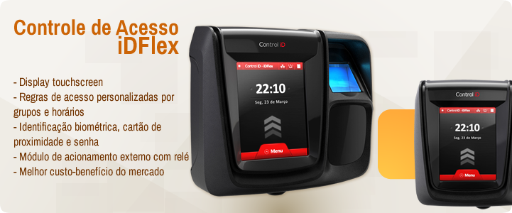 iDFlex | Controle de Acesso | Equipamentos | Técnica Expresso | Belo ...